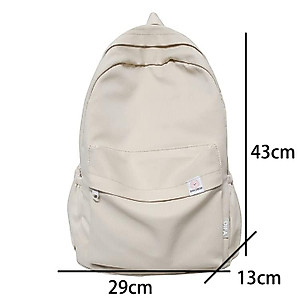 CHERSE Kawaii backpack aesthetic school backpack Aesthetic School Supplies Korean for Teen Girls Mochila (sage green)