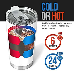 Personalized Dog Tumbler Cup - Stainless Steel Coffee Mug For Dog Lovers - Custom Insulated Travel Tumbler With Lid - Pet Owner Gift Idea - 20Oz 30Oz - Fill Your Heart Mug - Pet Lover's Gift