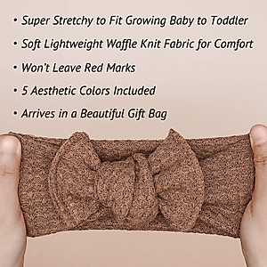UeeSum Baby Girls Headbands with Bows Infant Toddler Headwrap Hair Accessories