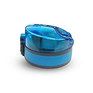 34HD Blue Replacement Lid and White Filter 32OZ Water Bottle, Leakproof with Silicone Sealing Ring, Lids Covers for 3.54in Diameter Water Bottle