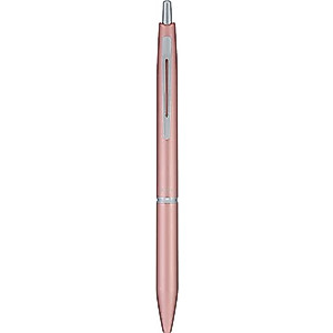PILOT Acroball 1000 Ultra-Premium Ball Point Pen, 0.7 mm Fine Point, Black Ink, Rose Gold Barrel-2 Pens With 2 Bonus Reffills