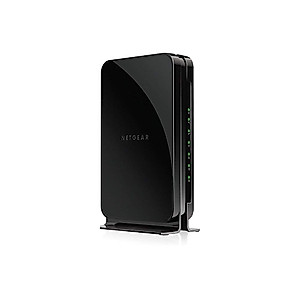 NETGEAR Cable Modem with Voice CM500V - For Xfinity by Comcast Internet & Voice | Supports Cable Plans Up to 300 Mbps | 2 Phone lines | DOCSIS 3.0, Black, 16x4 w/ Voice (CM500V-100NAS)