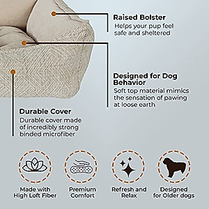 Bowsers Natura Woven Scoop Dog Bed M