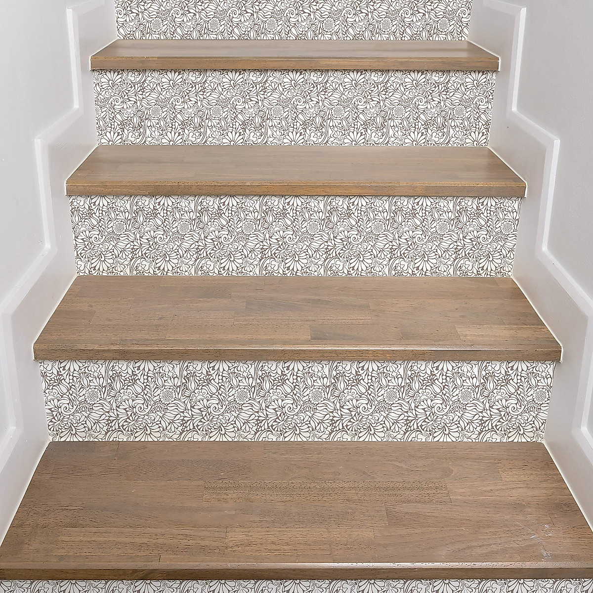 Con-Tact Brand Creative Covering Self-Adhesive Shelf and Drawer Liner, 18" x9', Batik Taupe (09F-C9A243-12)