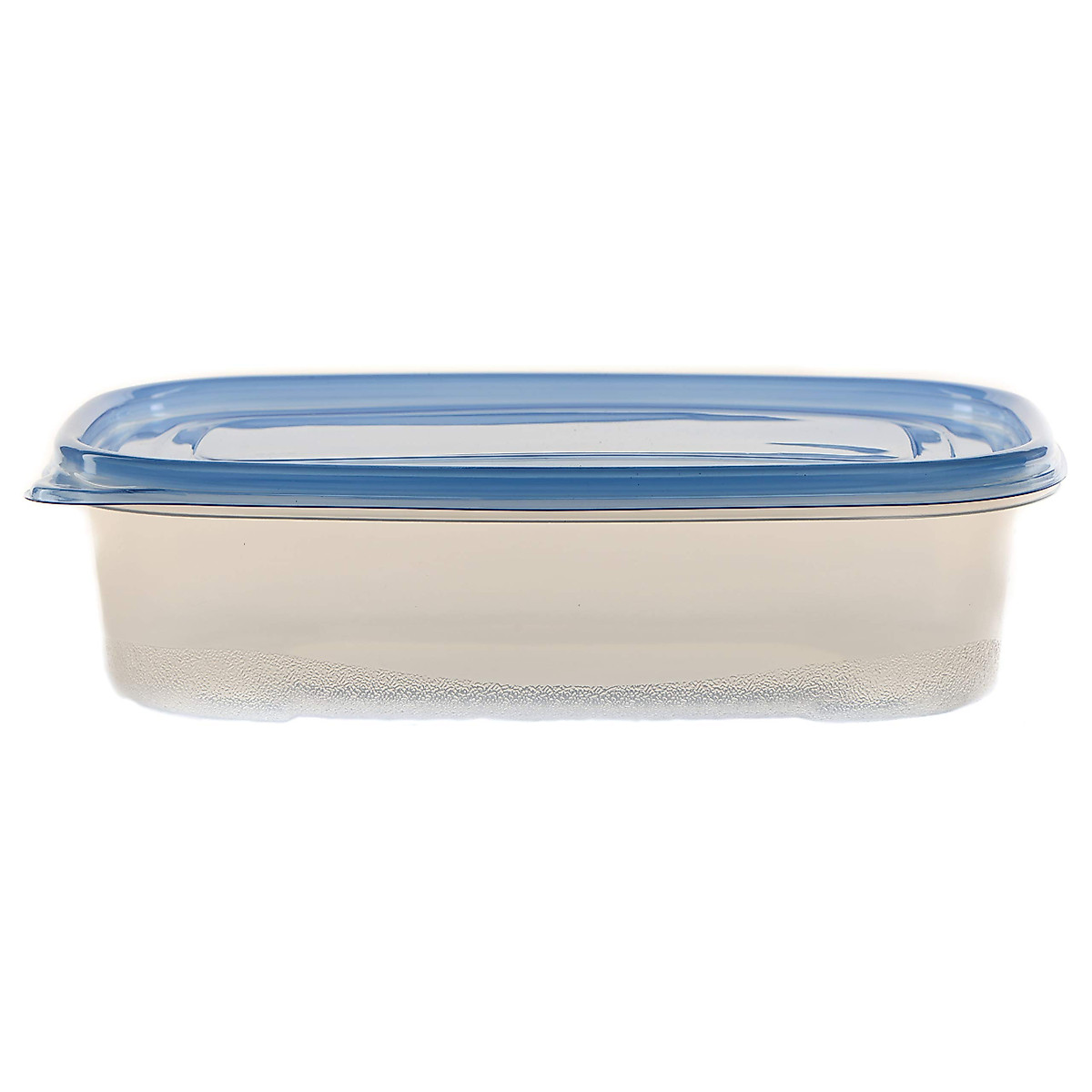 EcoQuality [6 PACK] 64oz Rectangular Oblong Plastic Reusable Storage Containers with Snap On Lids - Airtight Stackable Reusable Plastic Food Storage, Leak-Proof, Meal Prep, Lunch, Togo, BPA-Free