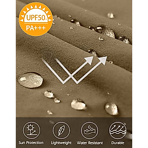 Pudolla Men's Hiking Cargo Pants Lightweight Outdoor Travel Pants for Men with Multi-Pockets for Fishing Camping Work(Sage Medium)