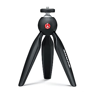 Shure MV88+ Video Kit - Digital Stereo Condenser Microphone for Apple and Android, with Manfrotto PIXI Tripod, Phone Clamp, Mount, iOS and USB-C Cables for Next-Level Connectivity (MV88+ Video KIT)