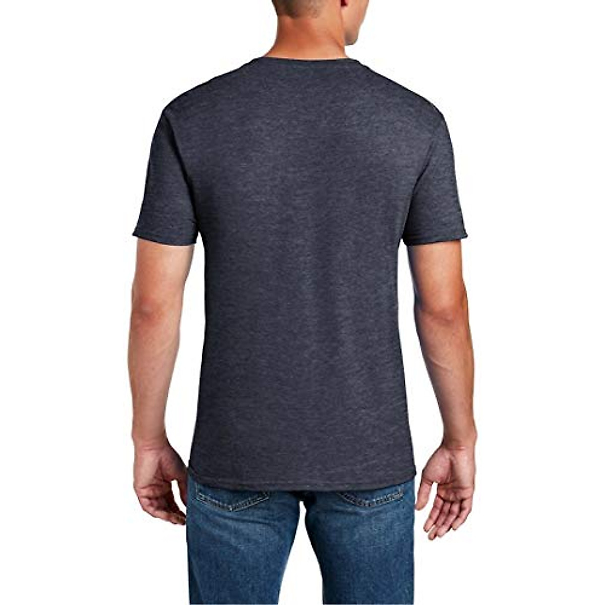 If You Don't Have Anything Nice to Say Funny T-Shirt, Cute Joke T Shirt Gifts for Men Heather Navy Medium