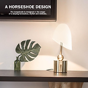 6 PCS White Plastic Lamp Shade, 4.1 inch Diameter Horseshoe Lampshade Replacement Lampshade for Chandelier, Pendant Light, Wall Sconces Series, Easy to Install(32mm)