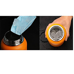 NAVIGATE 32oz Wide Mouth Stainless Steel Water Bottle with Two Lids, Double Walled Vacuum Insulated Travel Sports Flask Cup |Keep Drink Stay Cold & Hot, Leak Proof