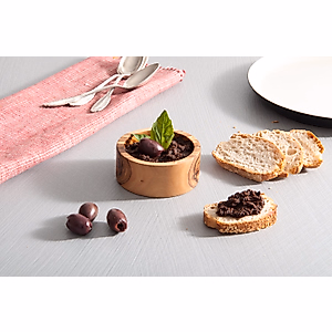 Berard 89770 French Olive-Wood Handcrafted Pinch Bowl