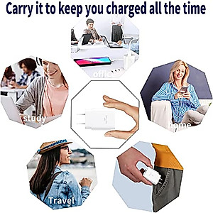 Super Fast Charger,Samsung 25W Type C Fast Charger with 5FT USB C to C Charger Cable for Samsung Galaxy S23 Ultra/ S23/ S23 Plus/ S22/ S22 Ultra/S22 Plus /S21/A14/Note 10 20 Ultra