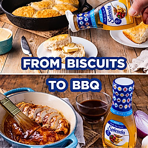 Splenda Multi-Use Syrup, Zero Calorie, Sugar Free Substitute for Maple Syrup, Honey, Agave and Brown Sugar, Allulose Liquid Sweetener, 8oz Bottle