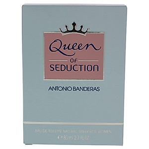 Antonio Banderas Eau De Toilette Spray for Women, Queen Of Seduction, 2.7 oz