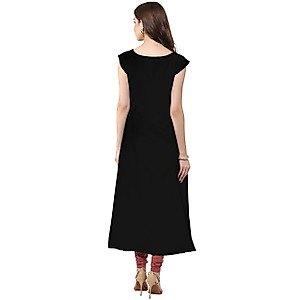 Janasya Indian Women's Tunic Tops Crepe Kurti for Women