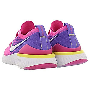 Nike Women's Epic React Flyknit 2 Running Shoe Fuchsia/White, 7.5