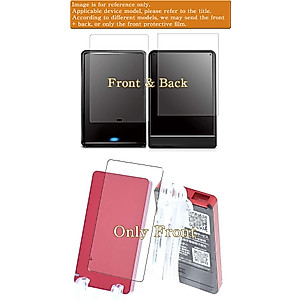 Vaxson 2-Pack Protector Film, compatible with Panasonic RP-SBD512P3 RP-SBD TPU Guard Sticker Skin [ Not Tempered Glass Screen Protectors ]