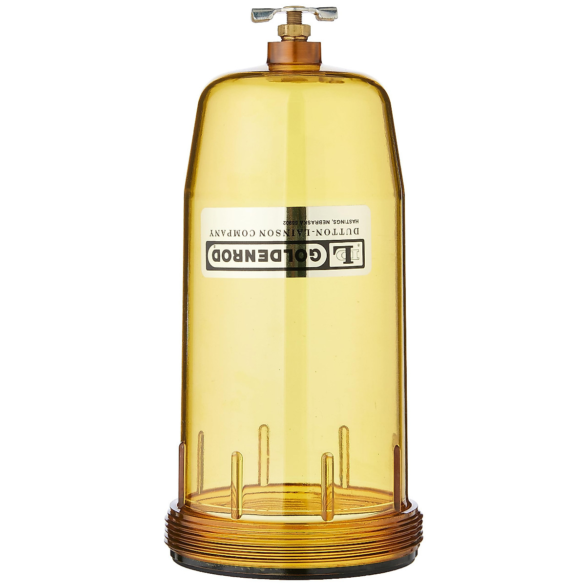 GOLDENROD 496-3/4 WATER-BLOCK FILTER (56591) Bowl Fuel Tank Filter with 3/4" NPT Top Cap