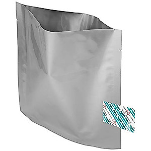 100 Pack Of Mylar 8x8" Bags & 100 Pack Of Oxygen Absorbers