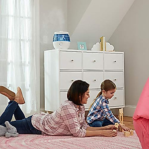 Vicks Sweet Dreams Cool Mist Humidifier, Blue, Medium Room, 1 Gallon Tank – Filter Free Cool Mist Humidifier for Baby and Kids Rooms with Light Up Display, Works with Vicks VapoPads