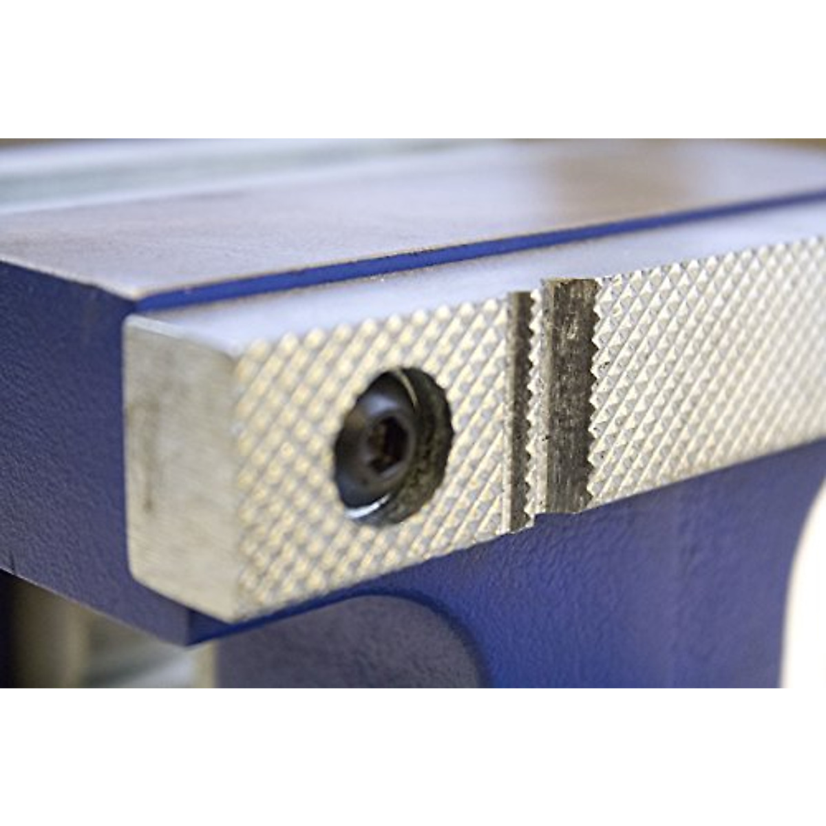 Yost Vises 855-D2 Industrial Grade Reversible Vise, 5.5", Blue