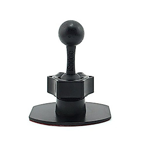 iSaddle CH370 3M Adhesive Sticky Mount Holder for All Garmin Nuvi GPS Navigator - Car Dashboard/Desk Mount Holder with Exclusive 17mm Ball Connection