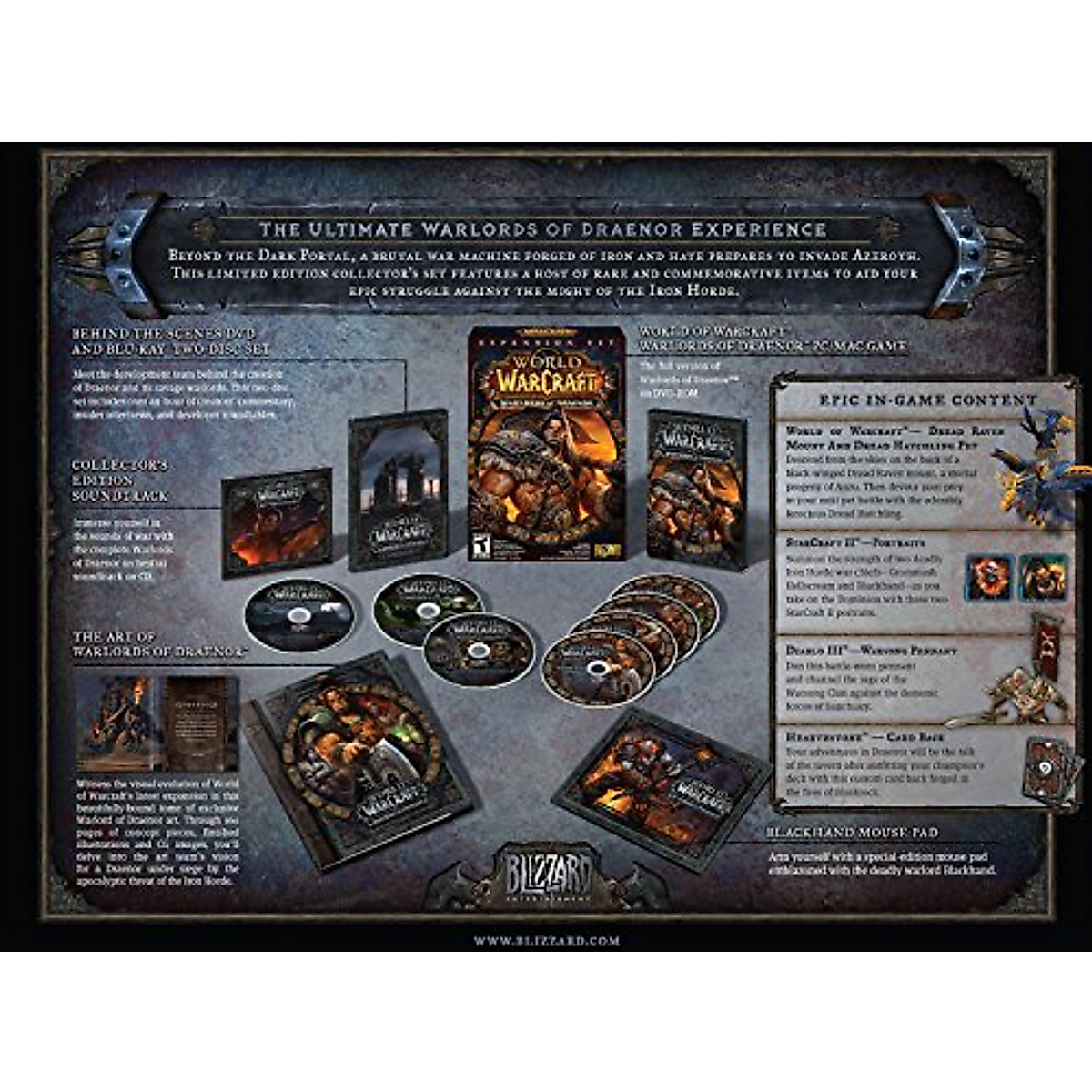 World of Warcraft: Warlords of Draenor Collector's Edition - PC/Mac