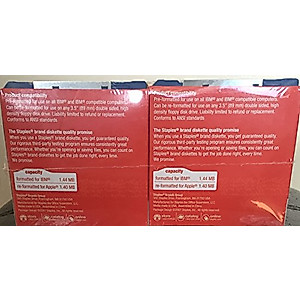 STAPLES 100 Pack Brand Floppy Disks (Diskettes)