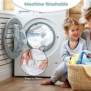 Giantex Heated Mattress Pad Queen Size, Electric Heated Mattress Cover w/ 10 Heat Setting, 8 Hours Auto Off, Timer Function, Dual Temperature Control, Premium Electric Bed Warmer Up to 15" Deep Pocket