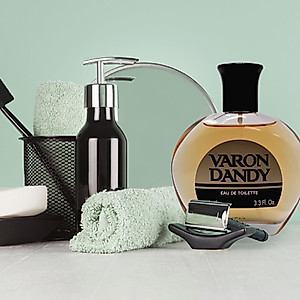 VARON DANDY Men's Classic Eau de Toilette, Woody & Spicy, Refreshing, Invigorating, Fresh Scent 3.3oz