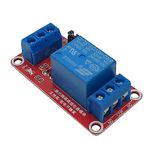 Excelity 5V Relay Module Single Channel DC for DSP AVR PIC ARM DIY Development- 4 Packs