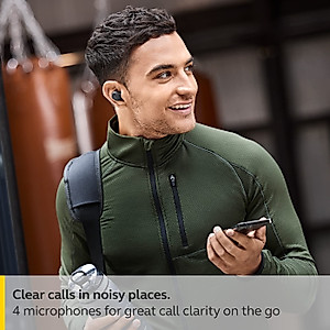 Jabra Elite 4 Active True Wireless Noise Cancelling In-Ear Headphones - Black (Renewed)