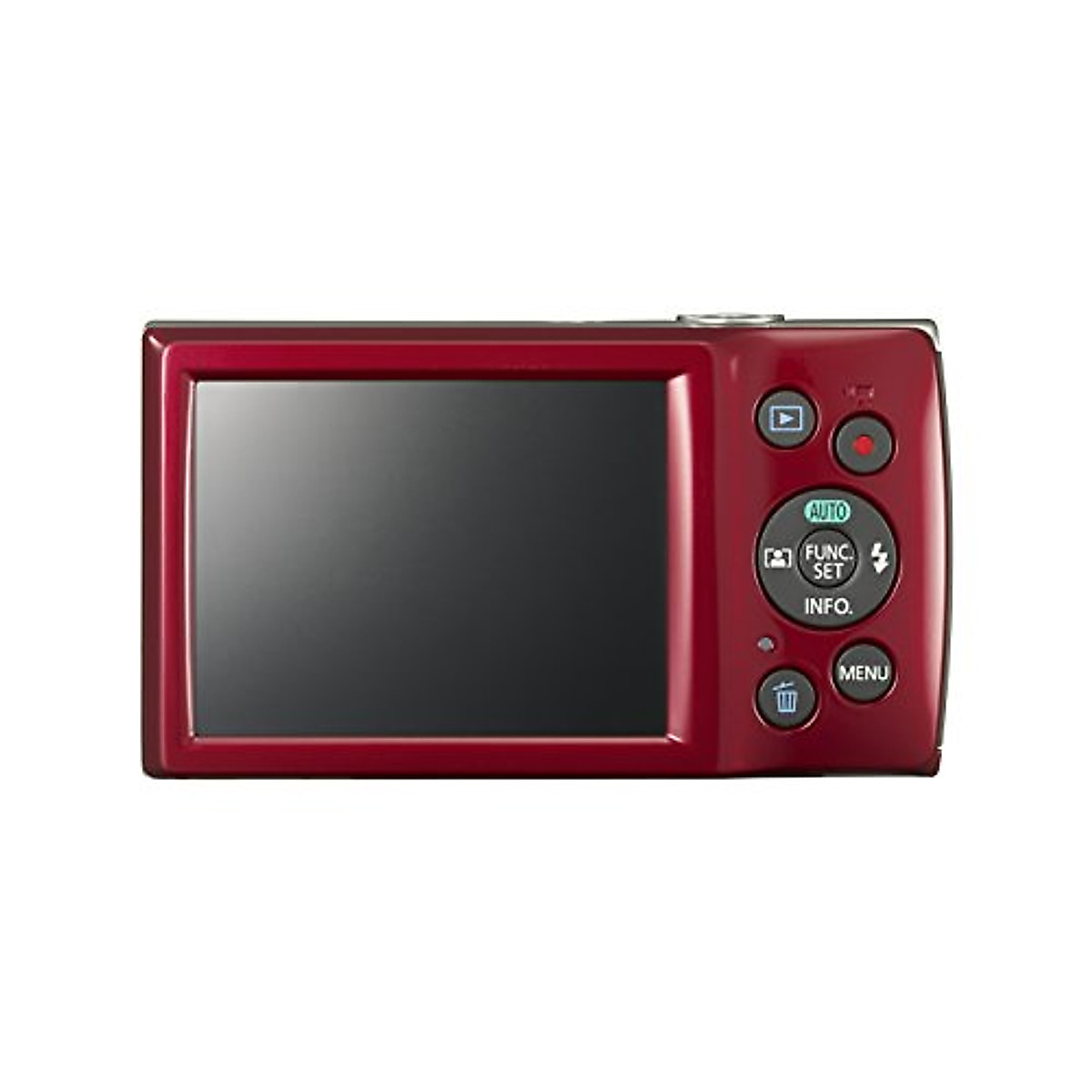 Canon PowerShot ELPH 180 Digital Camera w/Image Stabilization and Smart AUTO Mode (Red)