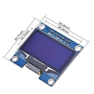 1.3 inch OLED Module 7Pin SPI/I2C White Color 128X64 1.3 inch OLED LCD LED Display Module 1.3" OLED Module