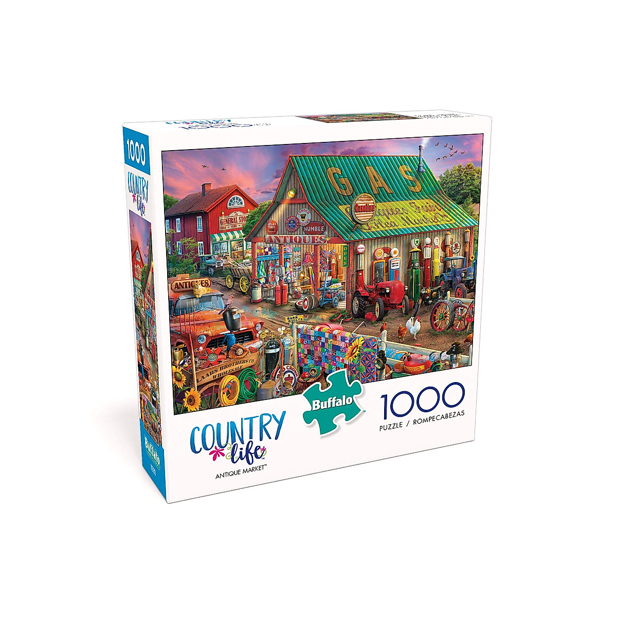 Buffalo Games - Antique Market - 1000 Piece Jigsaw Puzzle