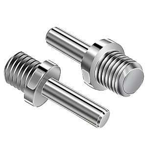 5/8-11 to 3/8 Round Drill Arbor Adapter for Core Drill Bit/Backer Pad 2PCS