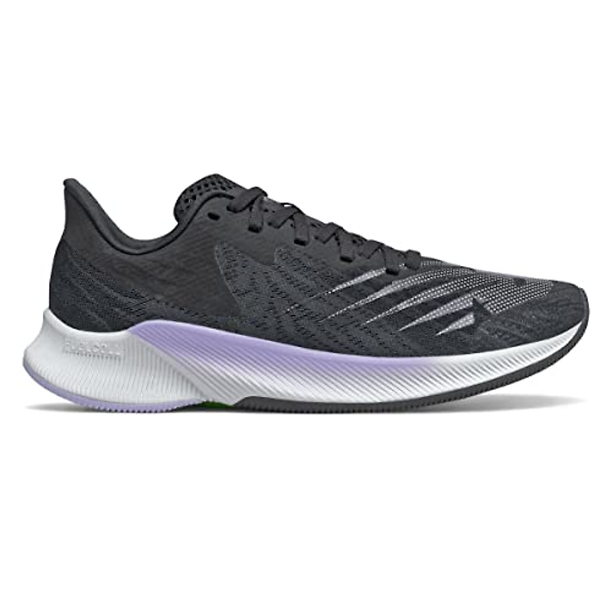 New Balance Women's FuelCell Prism V1 Running Shoe, Black/Camden Fog, 8 Wide