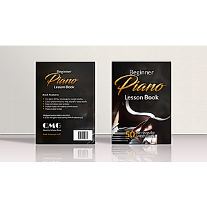 Beginner Piano Book for Kids, Piano Keyboard Stickers, 50 Amazing & Popular Songs, Color Piano Key Stickers for 88/76/61/54/49/37 Key Keyboards, Transparent and Removable