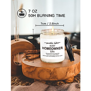 Housewarming Candle, House Warming Gifts New Home Gift Ideas, Funny Housewarming Gifts for Women Men, New Apartment Home Gifts, Vanilla Scented Candle