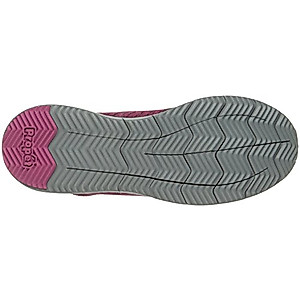 Propét Women's TravelFit Hi Walking Shoe, Berry, 6 2E US