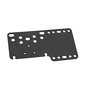 Racing Game Handbrake Bracket, Anti Deform 14bit Hall Sensor USB Handbrake Base High Hardness Stainless Steel for Repairing
