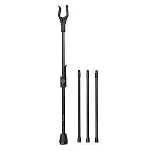 SHARROW Archery Recurve Bow Stand Holder Portable Foldable Bowstand (Black)