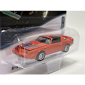 Johnny Lightning JLMC029 Muscle Car VER A 1980 Pontiac Firebird T/A Red Orange