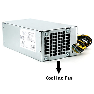 Ptcliss 360Watts H360EGM-00 VM8KR Power Supply Compatible with Dell Optiplex 3050 7050 7060 MT Vostro 3668 3669 SFF H360EGM-00 L360EGM-00 0VM8KR 8HKG7