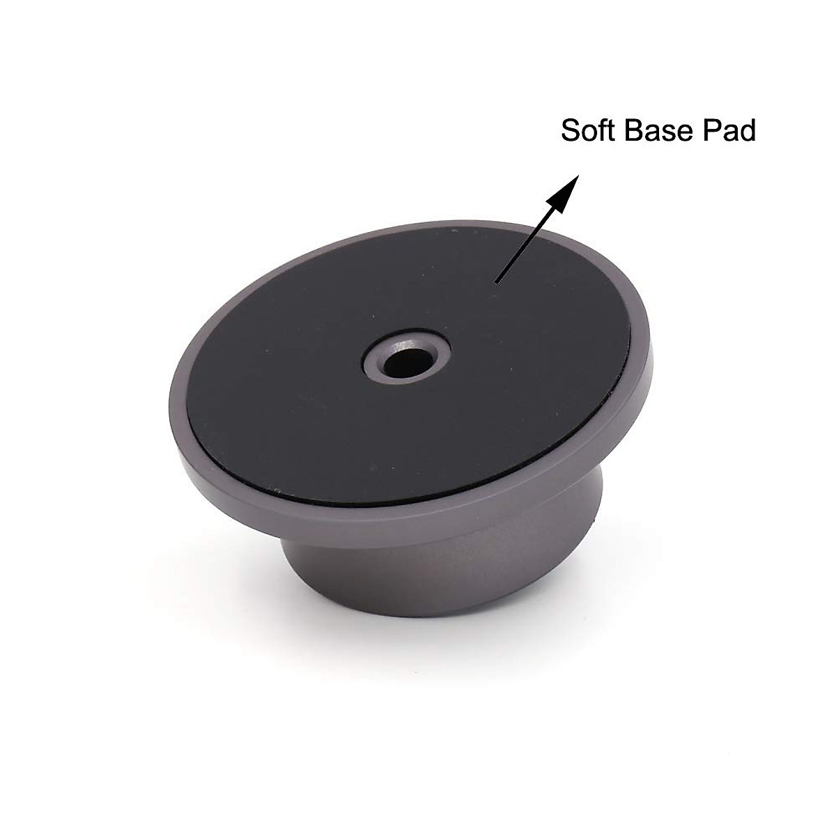 Viborg LP190H Record Weight Disc Stabilizer 71x33mm Aluminum HiFi Vinyl Clamp 6.7oz LP Phono Record Puck Turntable Level for Vinyl Record Player, Turntables, Phonograph