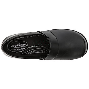 Easy Works Women's LYNDEE Health Care Professional Shoe, Black, 6