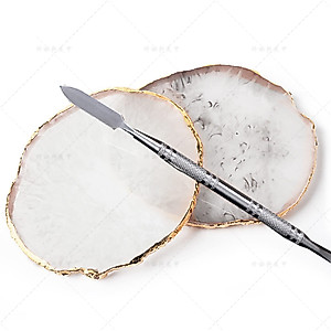 Mcduyant Nail Palette Nail Polish Palette Painting Gel for Nail Art Nail Palette Stirring Rod