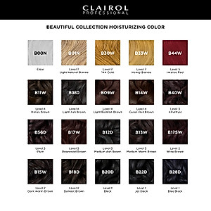 Clairol Professional Beautiful Collection Hair Color, 175W Wine Brown, 3 oz. - Packaging May Vary