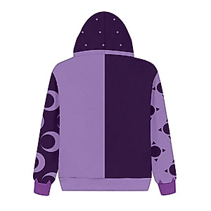 Adult Luz Noceda Hoodie Owl Collector Zipper Sweatshirts Cosplay Amity Blight Pullover Hoodie Halloween Coat Jacket