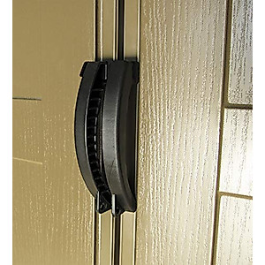 WoodBridge Plus 10 ft. x 10 ft. Vinyl Outdoor Garden Storage Shed